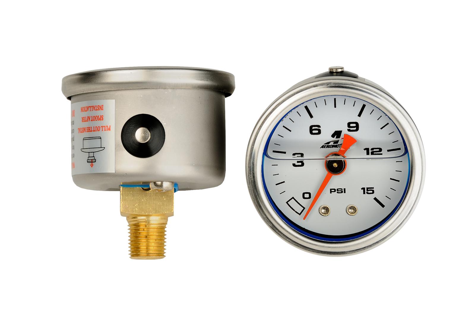 Aeromotive Fuel Pressure Gauges 15632 Free Shipping On Orders Over Aeromotive Fuel Pressure Gauges 15632 Free Shipping On Orders Over