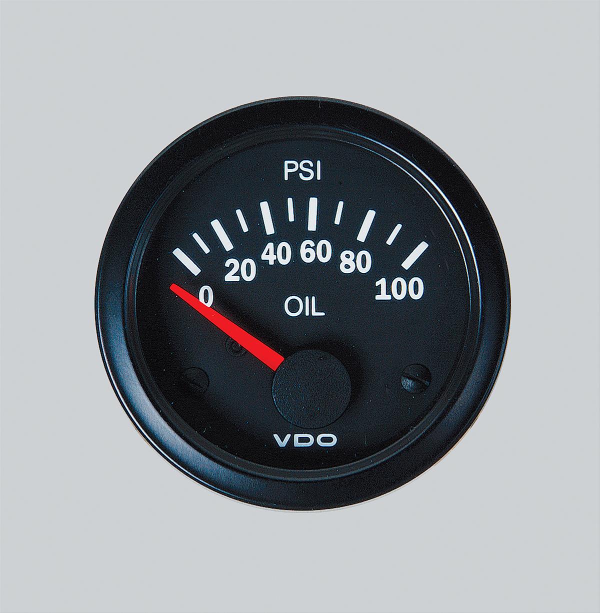 Vdo Oil Pressure Gauge Electric at Nancy Hickman blog