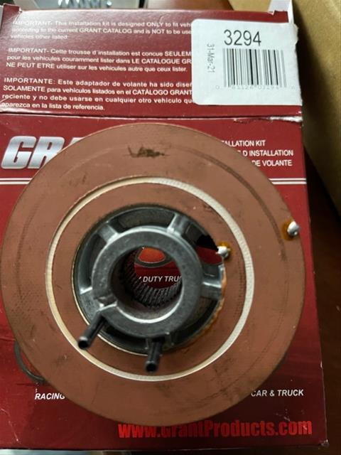 1967 FORD MUSTANG Grant Products 3294 Grant Steering Wheel Installation ...