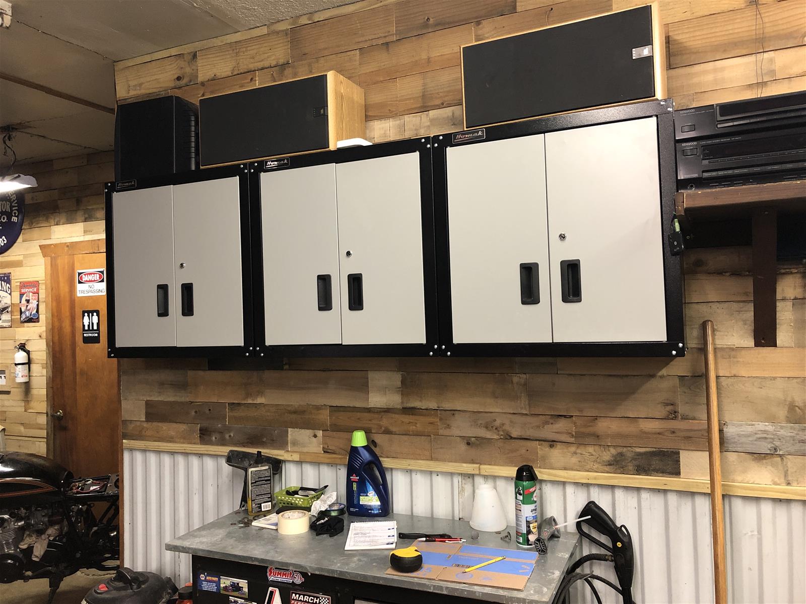 Homak Toolboxes GS00727021 Homak Garage Series Wall Cabinets | Summit ...