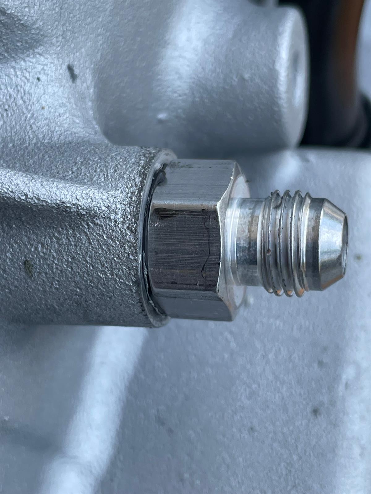 ICT Billet 551124 ICT Billet Transmission Line Adapters | Summit Racing