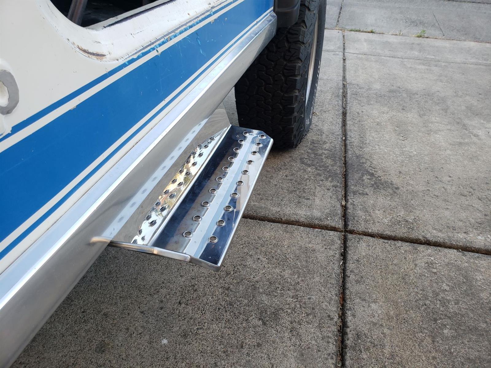 JEEP CJ7 Kentrol 30432 Kentrol Side Steps | Summit Racing