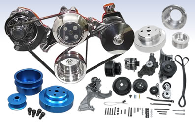 Underdrive, Serpentine & More Pulley Kits at Summit Racing