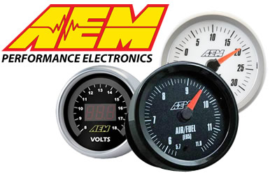 AEM gauges at Summit Racing