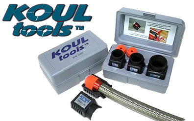 Koul Tools at SummitRacing.com: AN hose fitting assembly tools and tool ...