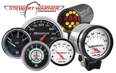 Stewart Warner Gauges & More at Summit Racing