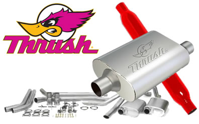 Thrush mufflers and exhaust systems at Summit Racing
