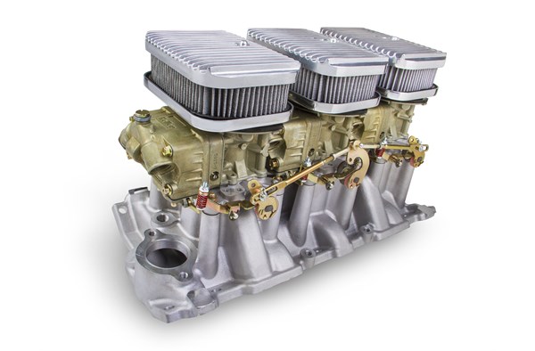New at Summit Racing: Holley Tri-Power Induction Systems for Small ...