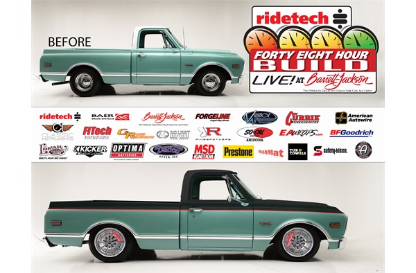 Ridetech Builds a Chevy C10 in 48 Hours at Barrett-Jackson