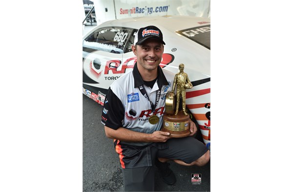 KB Racing's Dallas Glenn Wins His First Race in NHRA Pro Stock