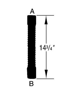 Dayco 81041 Dayco Flexible Radiator Hoses | Summit Racing