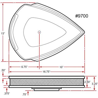 March Performance 9700 March Performance Futura Billet Aluminum Air ...