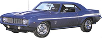 OER SK310 OER 1969 Yenko Camaro Stripe Decal Sets | Summit Racing