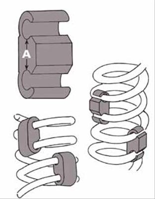 SPC Performance 24650 SPC Performance Coil Spring Stabilizers | Summit ...