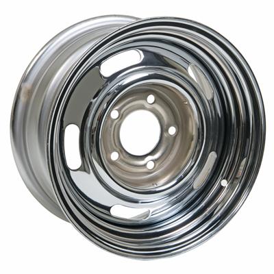 Summit Racing® 57 Series Chrome Rally Wheels - Free Shipping on Orders ...