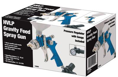 Titan Tools 19000 Titan Vaper Gravity Feed HVLP Paint Spray Guns ...