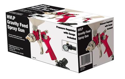 Titan Tools 19018 Titan Vaper Gravity Feed HVLP Paint Spray Guns ...