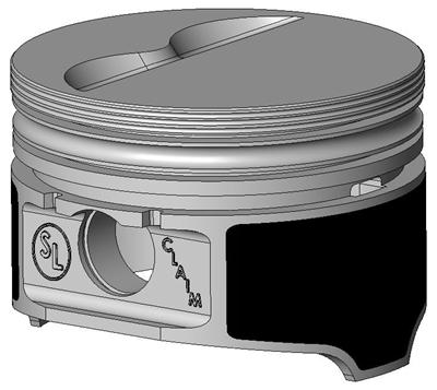 CHEVROLET KB 9907HC.STD KB Performance Claimer Pistons | Summit Racing