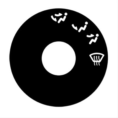 Vintage Air 20570-VUP Vintage Air Climate Control Decals | Summit Racing