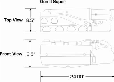 Vintage Air 61005-VUX-A Vintage Air Gen-II Super Cooler Universal ...
