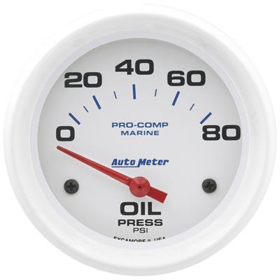 Auto Meter Marine 200747 AutoMeter Pro-Comp Marine Analog Gauges ...