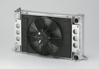Be Cool 89200 Be Cool Featherweight Drag Race Radiator Module ...