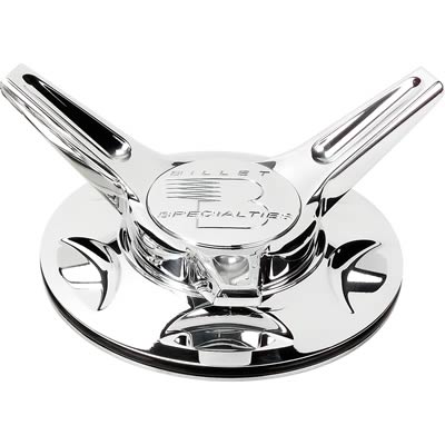 Billet Specialties 53815 Billet Specialties Center Caps | Summit Racing