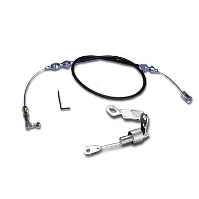 Lokar 03-0037 Summit Racing™ Throttle Cable and Kickdown Cable Pro ...