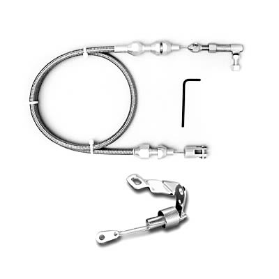 Lokar 03-0038 Summit Racing™ Throttle Cable and Kickdown Cable Pro ...