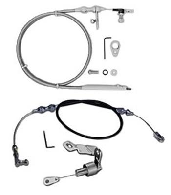 Lokar 03-0040 Summit Racing™ Throttle Cable and Kickdown Cable Pro ...