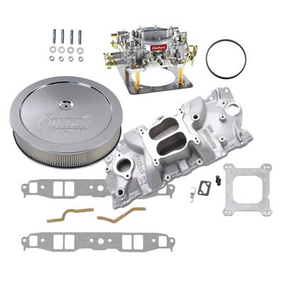 Summit Racing 03-0124 Summit Racing™ Intake Manifold, Carburetor, and ...