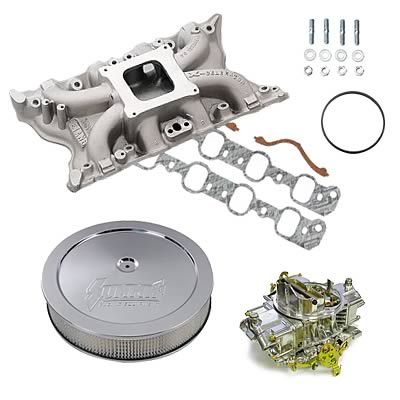 Summit Racing 03-0173 Summit Racing™ Intake Manifold, Carburetor, and ...