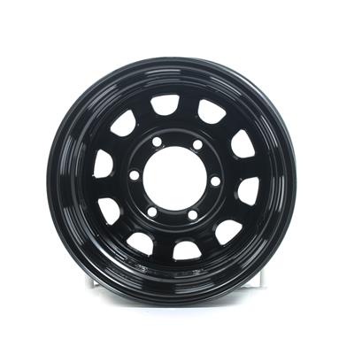 Cragar 1527565565B Cragar Black D Window Wheels | Summit Racing