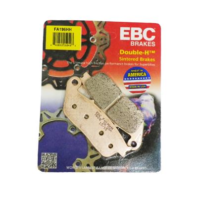 EBC Brakes Motorcycle FA196HH EBC Double-H Superbike Brake Pads ...
