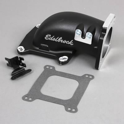 Edelbrock 38483 Edelbrock Throttle Body Intake Elbows | Summit Racing