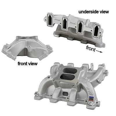 Edelbrock 71187 Edelbrock Performer RPM LS1 Intake Manifolds | Summit ...