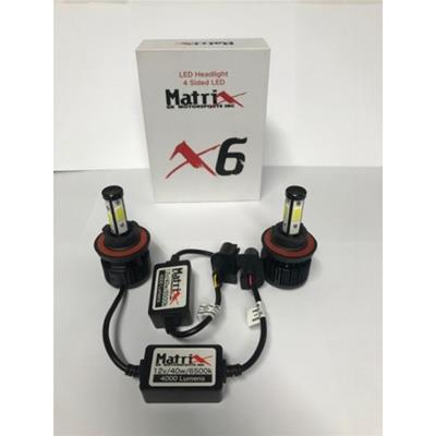 Matrix LED-H13-4S Matrix 4S LED Headlight Bulbs | Summit Racing