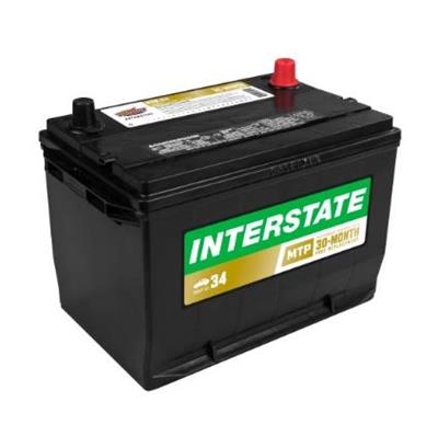 Interstate Batteries MTP-34 Interstate Mega-Tron Plus Automotive ...