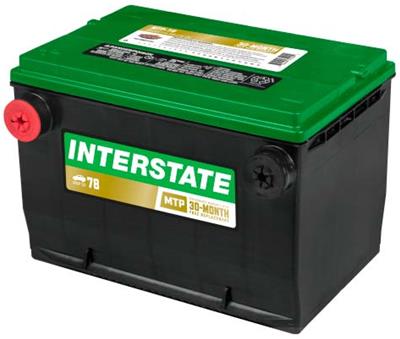 Interstate Batteries MTP-78 Interstate Mega-Tron Plus Automotive Batteries | Summit Racing