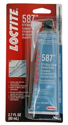 Loctite 491983 Loctite RTV Blue Silicone Gasket Maker | Summit Racing