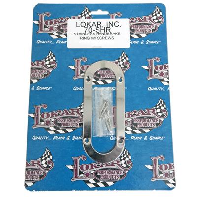 Lokar 70-SHR Lokar Hand Brake Boot Rings | Summit Racing