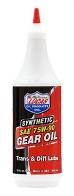 Lucas Oil 10047-1 Lucas Pure Synthetic Gear Oil | Summit Racing
