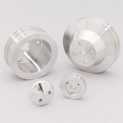 March Performance 6070 March Performance Chevy V-Belt Pulley Kits ...
