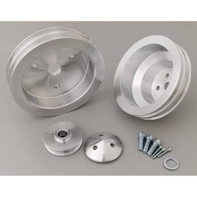 March Performance 6120 March Performance Chevy V-Belt Pulley Kits ...