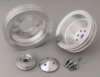 March Performance 7730 March Performance Chevy V-Belt Pulley Kits ...
