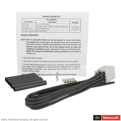 Motorcraft 3U2Z14S411XVB Motorcraft Wiring Connectors | Summit Racing
