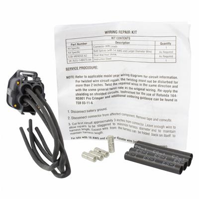 Motorcraft DU2Z14S411ABA Motorcraft Wiring Connectors | Summit Racing
