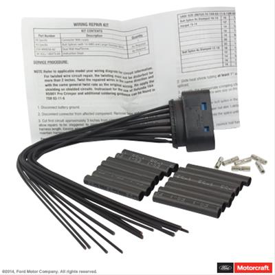 Motorcraft BU2Z14S411LA Motorcraft Wiring Connectors | Summit Racing