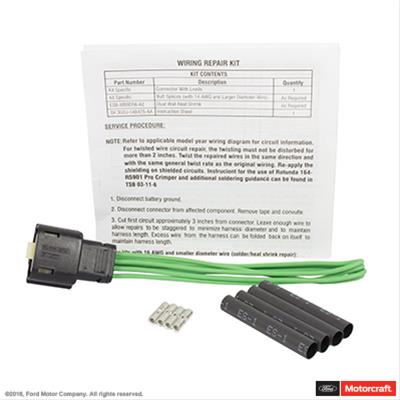 Motorcraft 9U2Z14S411MB Motorcraft Wiring Connectors | Summit Racing