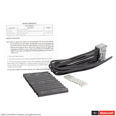 Motorcraft 3U2Z14S411BKA Motorcraft Wiring Connectors | Summit Racing
